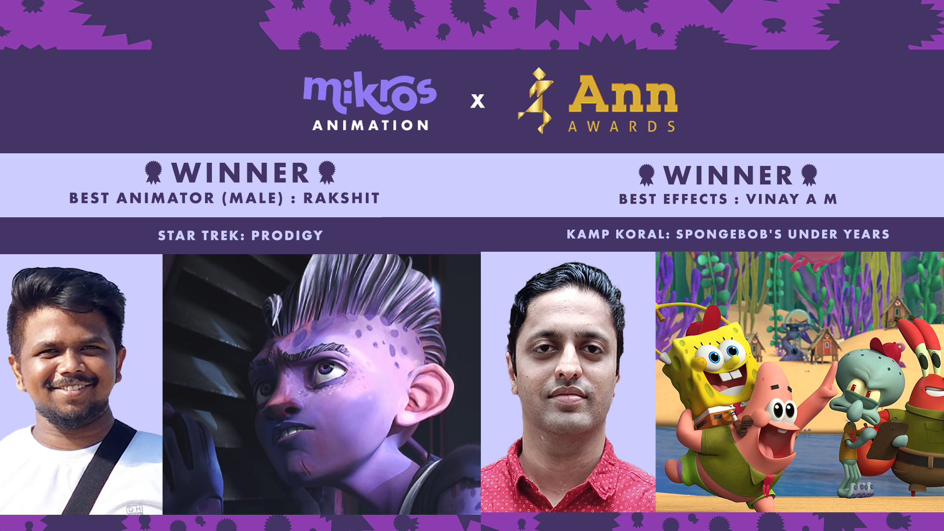 Two Ann Awards for Mikros Animation teams in Bangalore - Mikros Animation