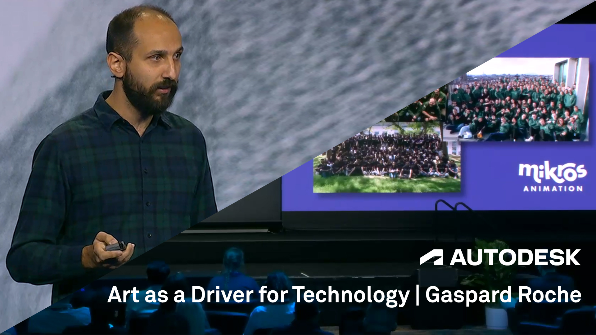 Autodesk Theater Talks | Art as a Driver for Technology - Gaspard Roche ...