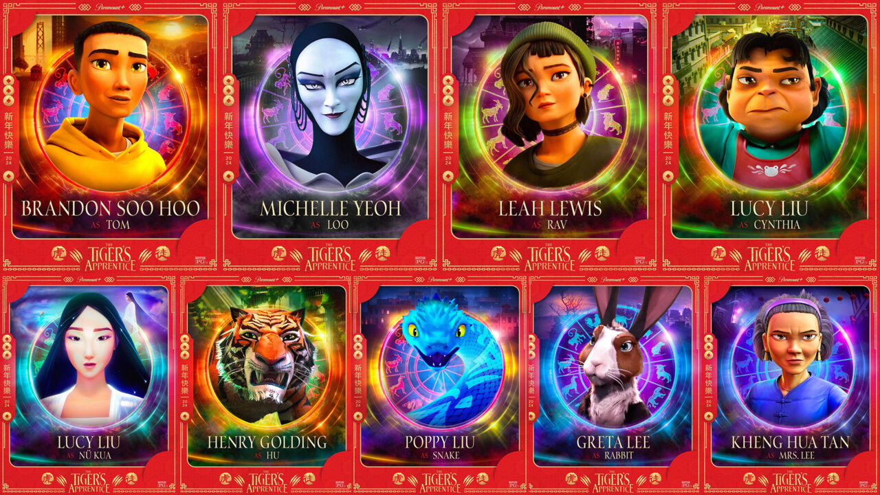 New posters for The Tiger's Apprentice - Mikros Animation