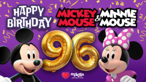 Today, we celebrate 96 magical years of Mickey and Minnie Mouse! 🎉🎂 ...