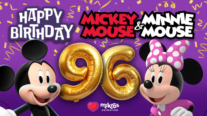 Today, we celebrate 96 magical years of Mickey and Minnie Mouse! 🎉🎂 ...