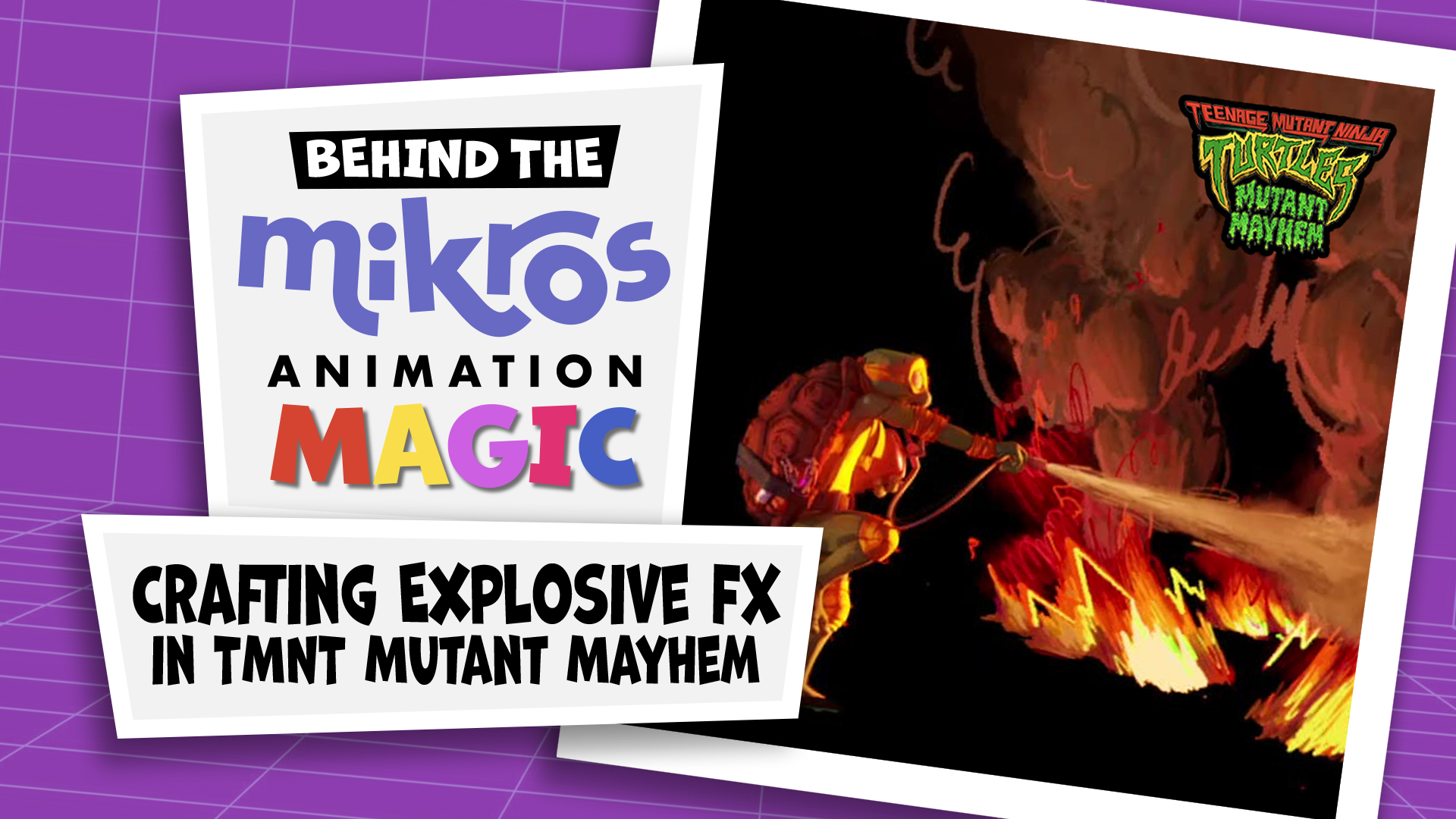 Behind The Mikros Magic - Crafting Explosive FX in TMNT Mutant Mayhem ...